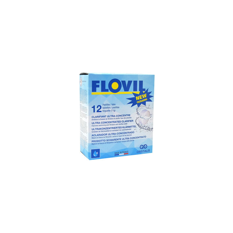 FLOCCULANTE FLOVIL 12 PASTIGLIE 132 GR