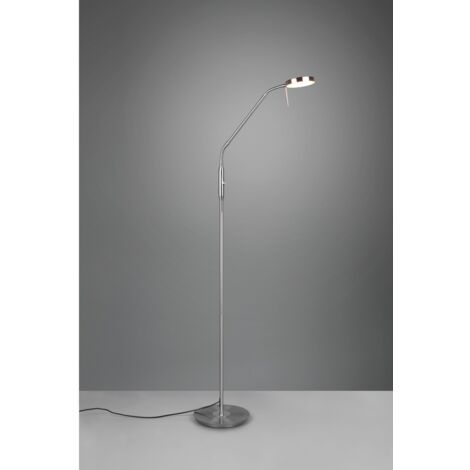 Lampada de sol Monza LED avec variateur tactile nickel