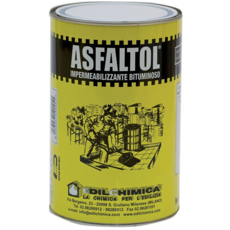 Asphalte innovant "Asfaltol" 1,5 kg à froid