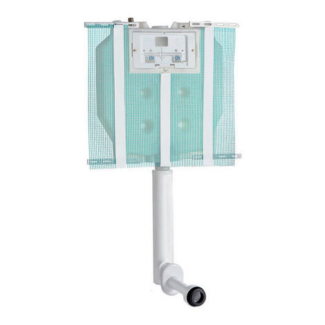 Mécanisme de WC encastrable Pucci Eco réservoir double débit compact ...