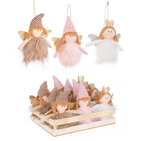 12x Engel Anhänger Stacy Set 3 Display 12