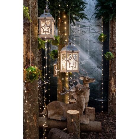 Set de 2 Lámparas de Mesa Isa de Madera Natural