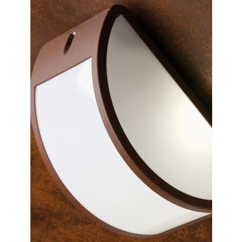 Aplique E27 umbe línea corten abierto