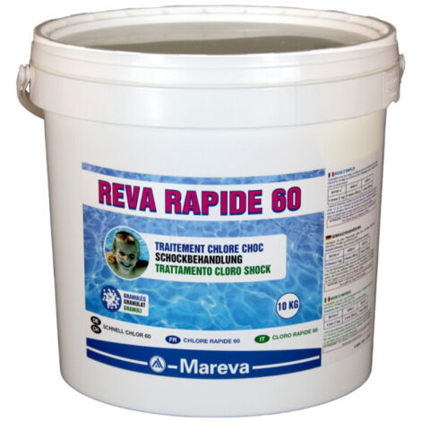 Traitement chlore Mareva REVA-KLOR RAPIDE 60 seau 5kg