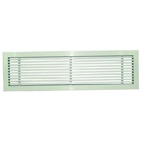 Grille linEaire alu blanche plus PlEnum300X150 Blanc brillant