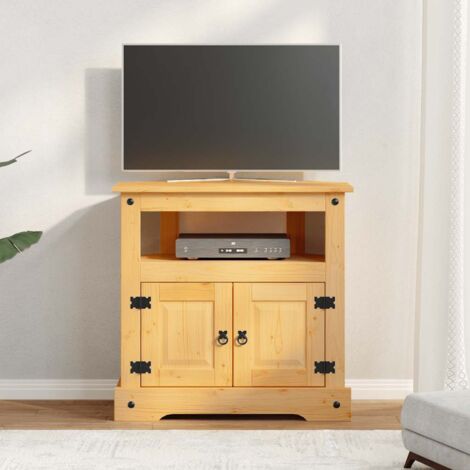 Furniture Limited - Table console Gamme Corona Pin mexicain