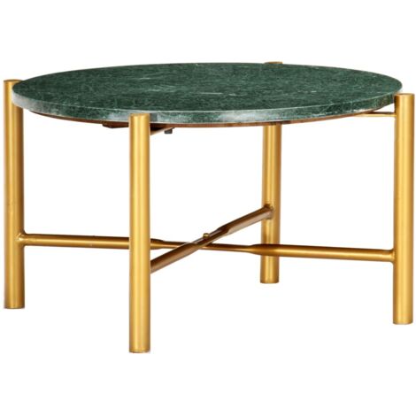 Table basse en pierre verte anti rayures effet marbre pour salon ...