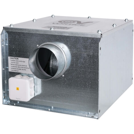 Centrifugal inline fan Vort QBK Quiet 125 IPX4