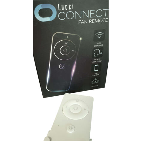 Lucci Connect WiFi ceiling fan remote control