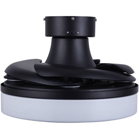 Retractable DC Ceiling Fan Fanaway Orbit Black
