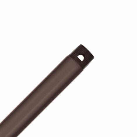 Hunter ceiling fan extension rod drop rod Brown