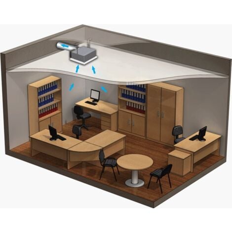 Ceiling-mounted Extractor fan VP 100 K Q