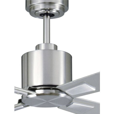 DC Ceiling Fan Airfusion Climate Chrome with Remote