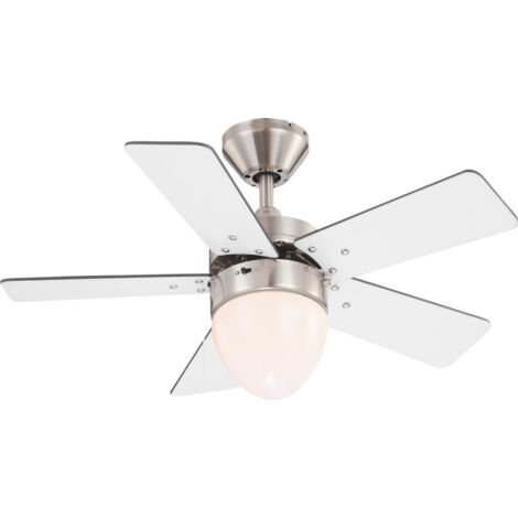 Ceiling fan Marva 76cm / 30" with light and pull chains