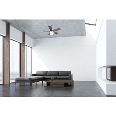 Ceiling fan Marva 76cm / 30" with light and pull chains