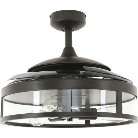 Retractable ceiling fan Fanaway Classic Black