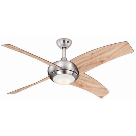 Ceiling Fan Borealis Pine with LED and Remote Control