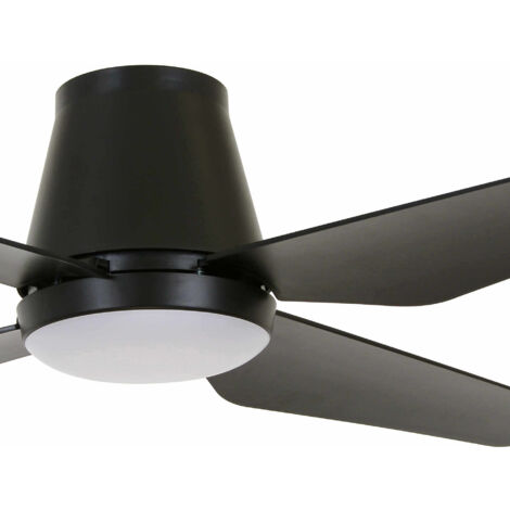 Ceiling Fan Aria CTC Black 122cm / 48" with LED