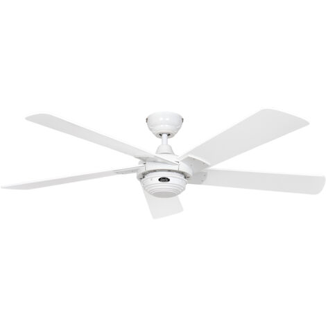 Ceiling Fan Rotary White with Remote
