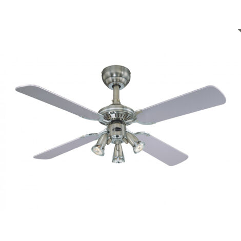 Ceiling fan Princess Euro Pewter 105cm / 42" with light