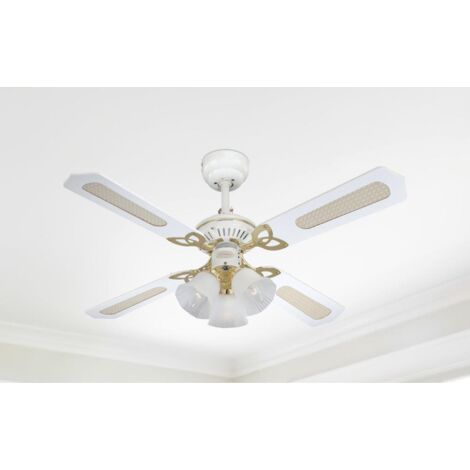 Ceiling Fan Princess Trio White