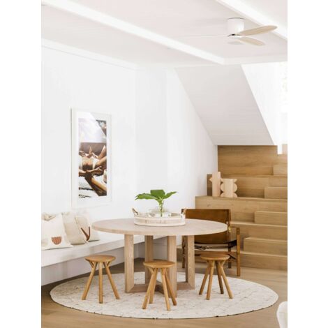 DC Ceiling Fan Airfusion Radar Oak 132cm / 52"