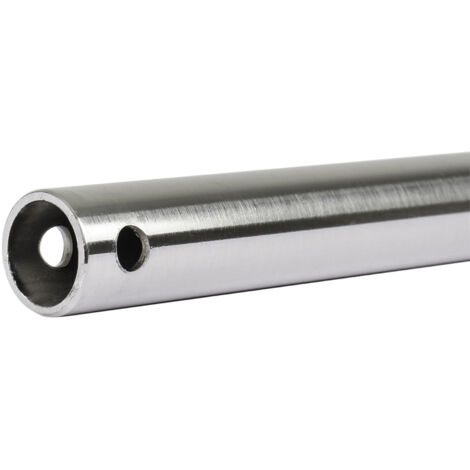 Ceiling fan extension rod Aerodynamix Brushed Chrome