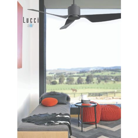 DC Ceiling Fan Airfusion Climate II Graphite