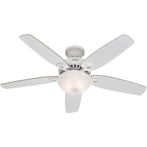 Ceiling Fan Builder Deluxe White with Lights