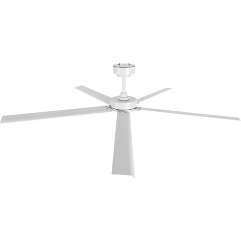 Outdoor DC Ceiling Fan Monza White with Remote