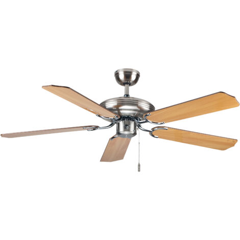 Ceiling Fan Steel Star with Pull Cord