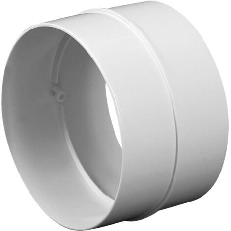 Round duct connector Circular PVC 125
