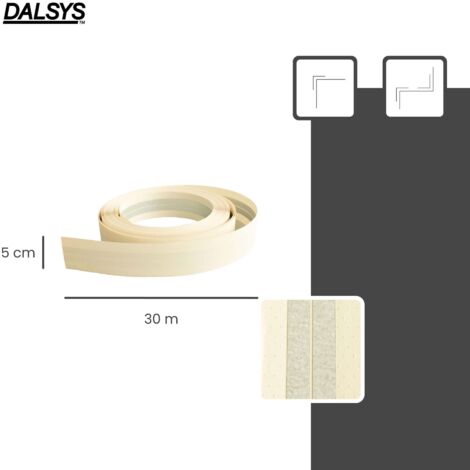 Dalsys protection d'arête construction à sec blanc 5cm x 30m ...