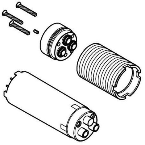 Grohe Verlängerungsset Chrom, 25mm, passend für Joystick UP-Universal ...
