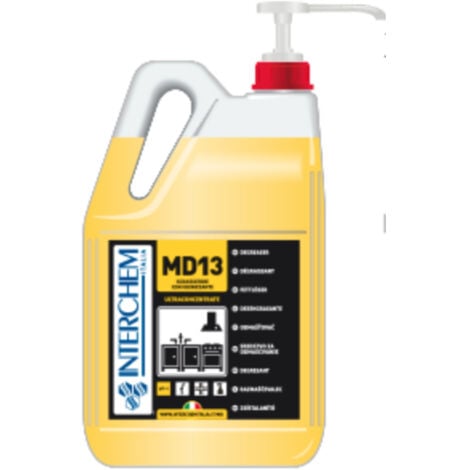 MD13 Detergente sgrassatore. Ultraconcentrato tanica lt 5