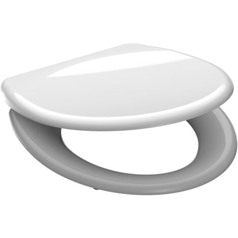 Furniture Limited - Asiento de váter WC WHITE duroplast