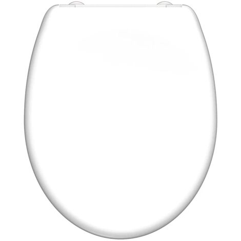 Furniture Limited - Asiento de váter WC WHITE duroplast