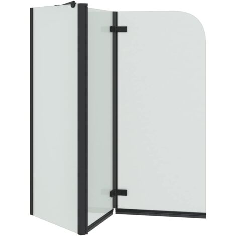 Maison Exclusive - Enclosure de Ducha Manual Negro 120 x 68 x 130 cm