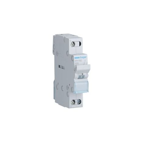 inverseur 1P 32A, amont, I-II - COMMANDE SIGNAL HAGER SFH132
