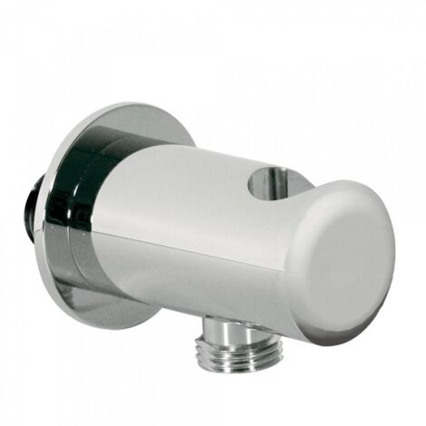 Raccord mural de douche avec support intégré TRES 02418201 pour ...
