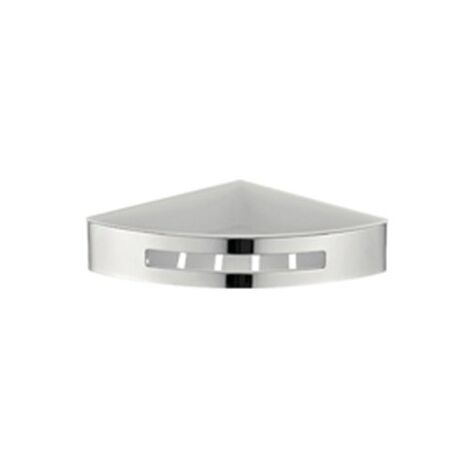 Panier de douche d'angle en chrome brillant inoxydable de 22 cm ...