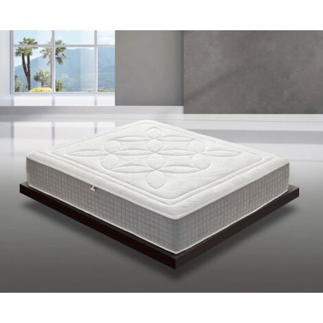 Memory Foam Matratze - 22 cm hoch - orthopädisch - 11 Komfortzonen ...