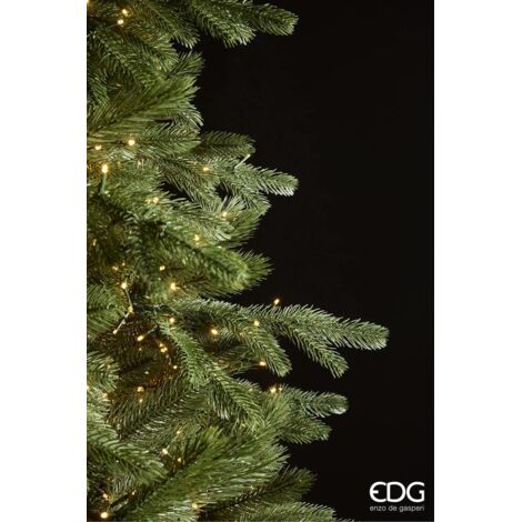 EDG Sapin de Noël Imperial New Albero 2500Miniled H.180 D.130 Ip44