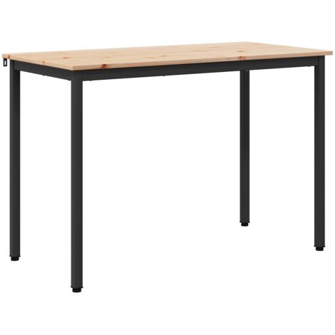 Maison Exclusive - Tavolo da pranzo Naturale 110 x 55 x 75 cm Pino massello