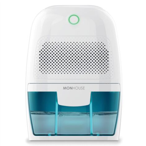 MONHOUSE Mini Dehumidifier 600Ml Tank - Compact & Quiet Moisture ...