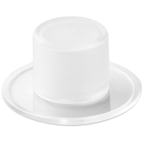 E3/66609 CILINDRO FERMAPORTA ADESIVO TRASPARENTE (BLISTER 2 UNITÀ) INOFIX