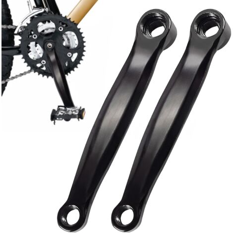 Ej.Life Bras de Manivelle, 170mm Manivelles de Vélo Diamond Hole Trou ...