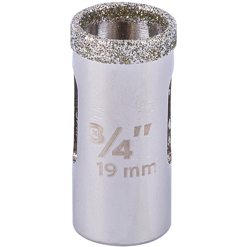 Corona diamante con borde continuo - Ø 19 mm