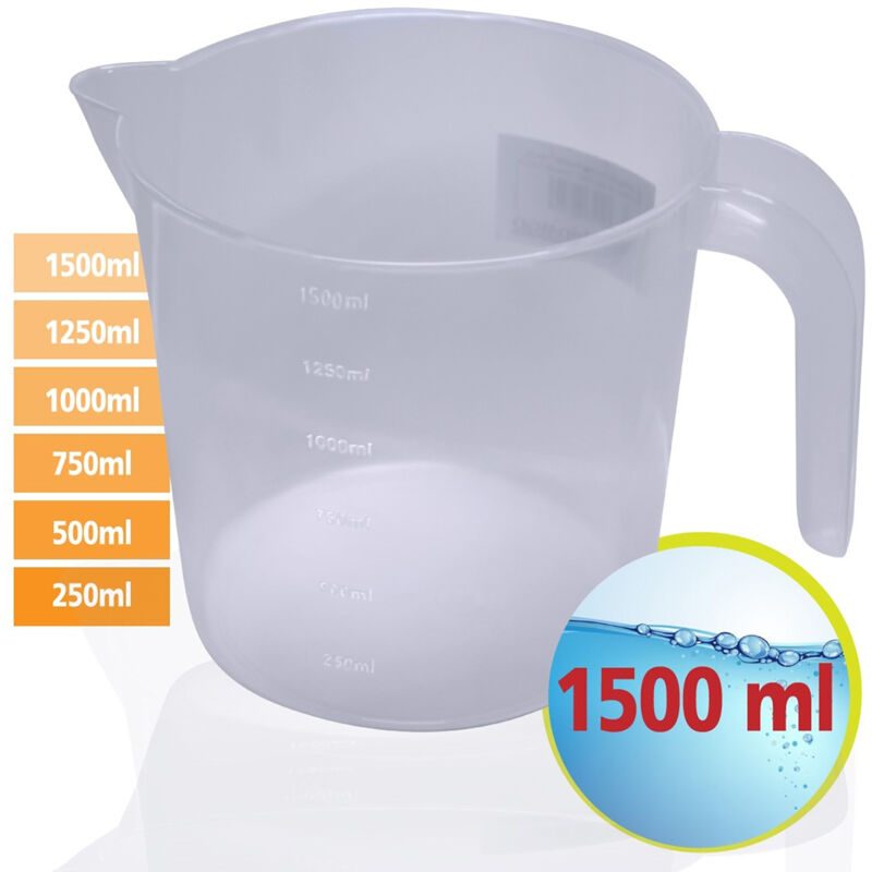 Jarra graduada de 1 L