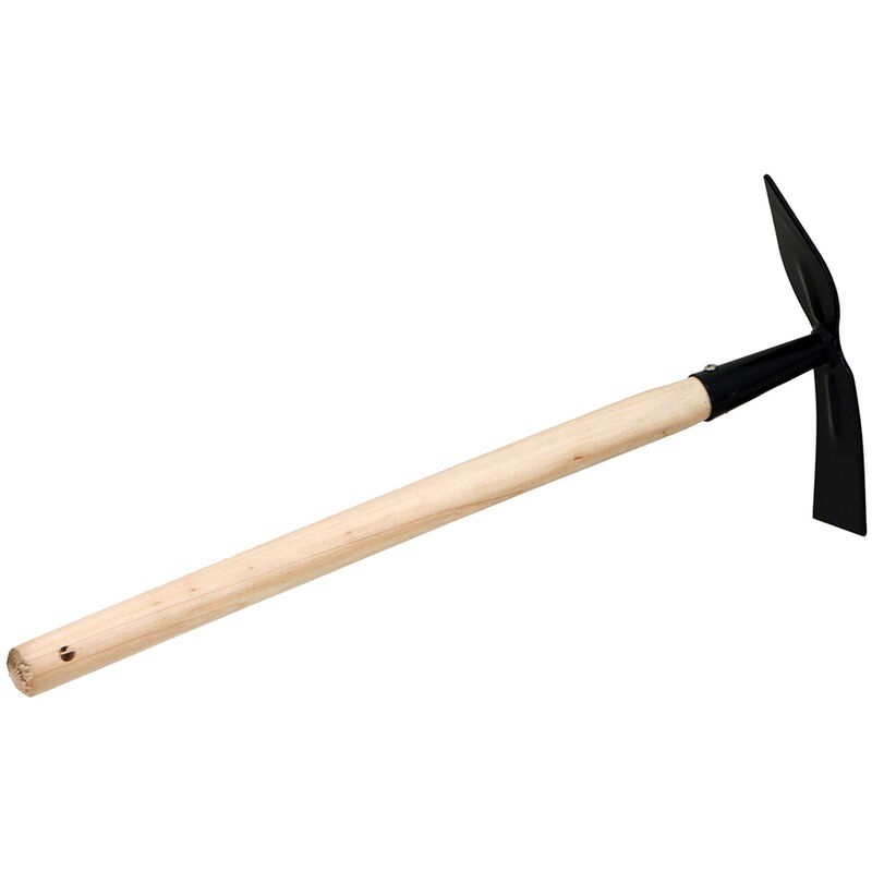 Azada pala corazón de doble uso